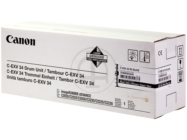 Original Canon 3786B003 / CEXV34 Bildtrommel Black günstig kaufen Tonerlieferant24